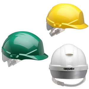 Centurion S12SA Reflex Mid Peak Rear Flash Helmet Silver | Indigo Supplies Ltd