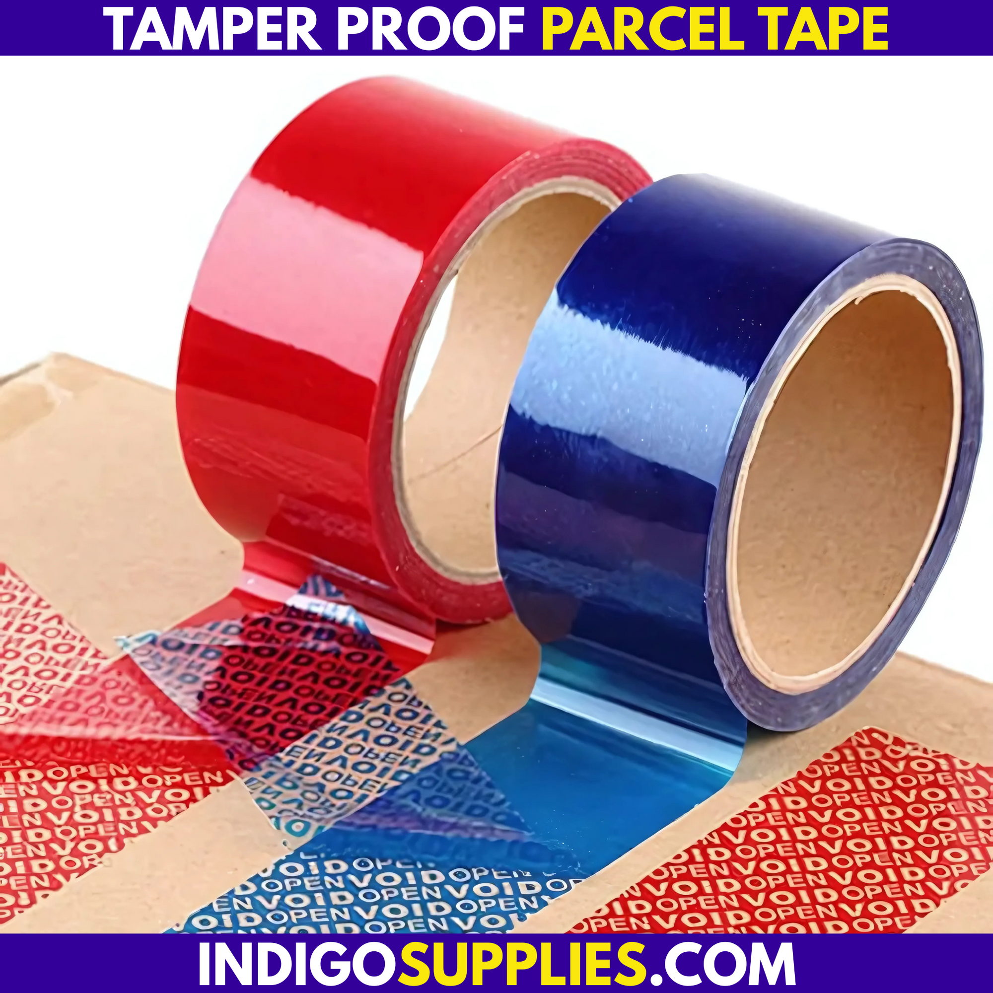 The Ultimate Guide to Tamper-Evident Security Tape – Indigo Supplies Ltd