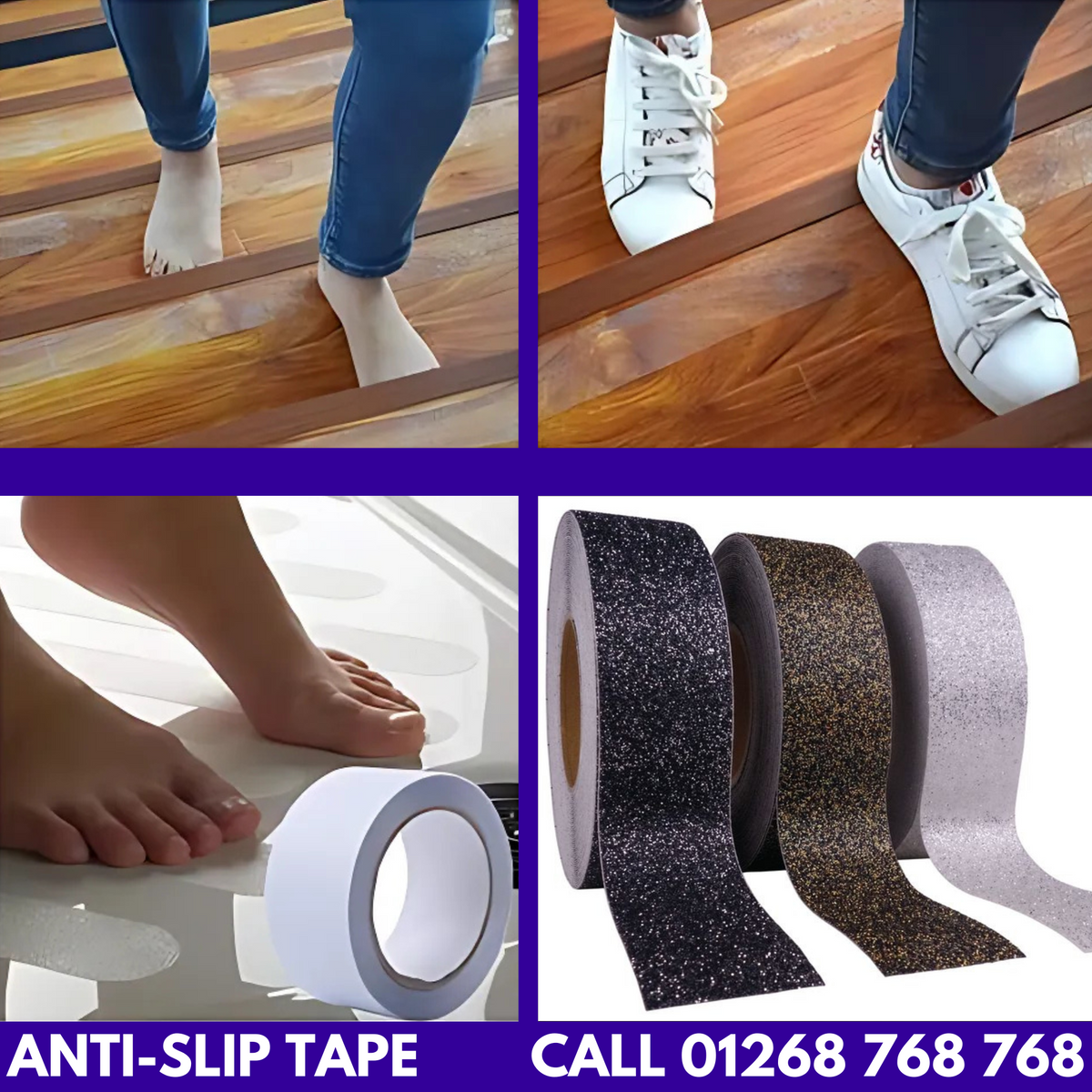 Keep Your Workplace Safe with Self-Adhesive Anti-Slip Tapes – Indigo ...