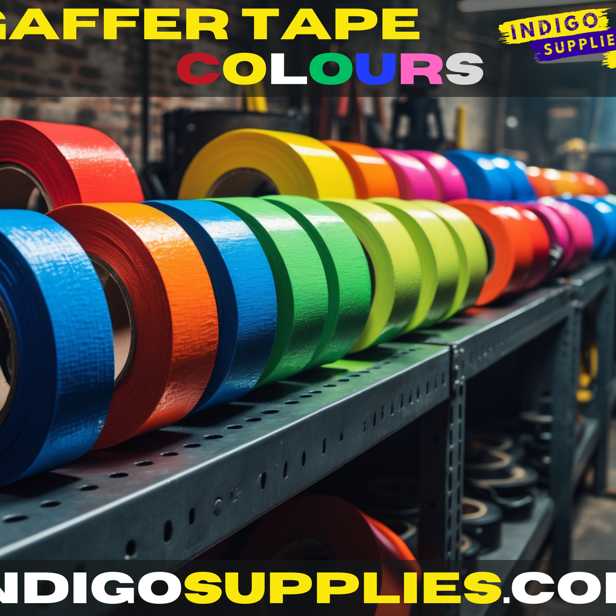 The Multitasking Hero of Adhesive Solutions: Coloured Gaffer Tapes ...