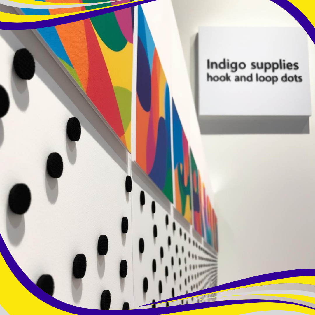 Hook & Loop Fastener Coins – Indigo Supplies Ltd