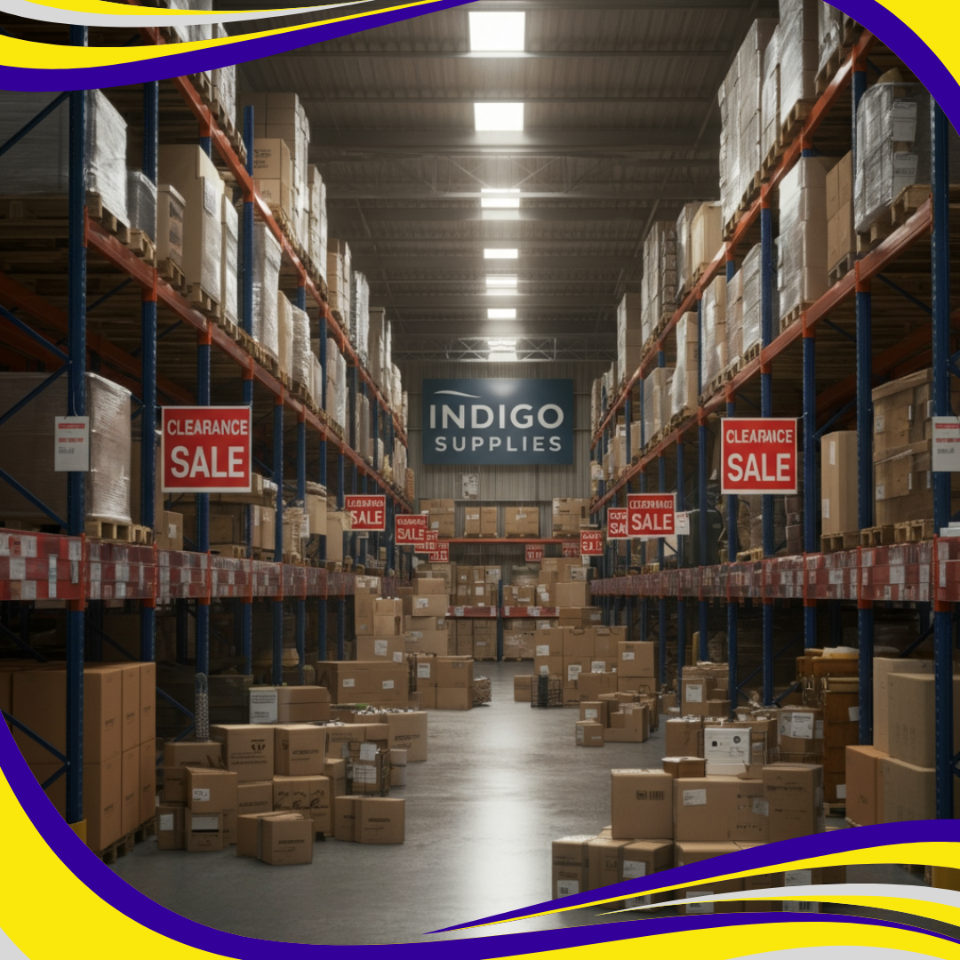 Clearance Stock – Indigo Supplies Ltd