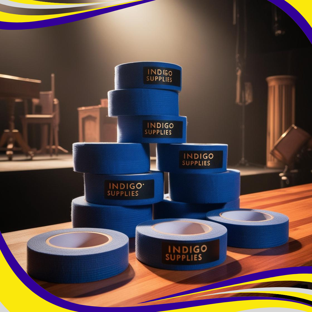 TV, Film and Theatre Grade Cloth Tape | Indigo Supplies Ltd