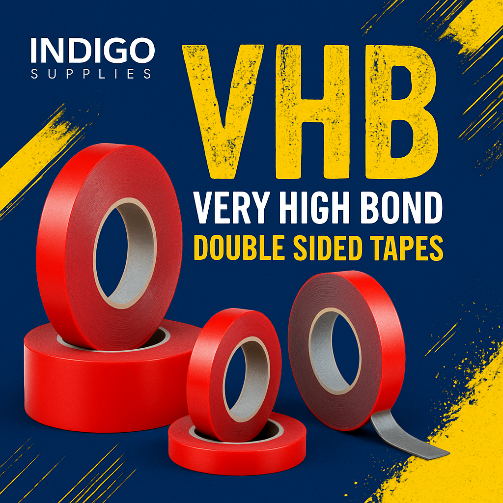 Double-Sided Tape Very High Bond | Indigo Supplies Ltd