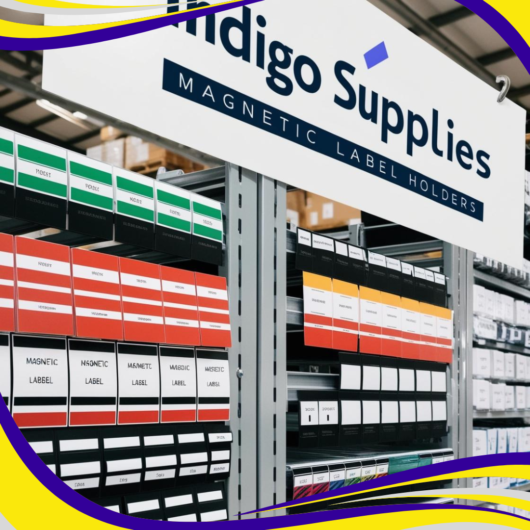 Magnetic Label Holders – Indigo Supplies Ltd