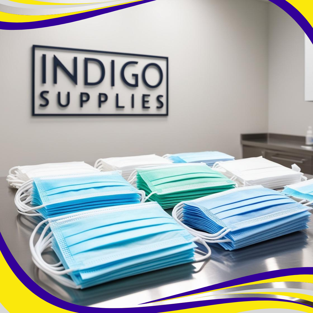 Surgical Medical & Dental Face Masks | Indigo Supplies Ltd