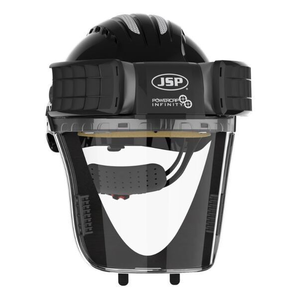 JSP CEA646-001-100 Powercap Infinity Respirator Black – Indigo Supplies Ltd