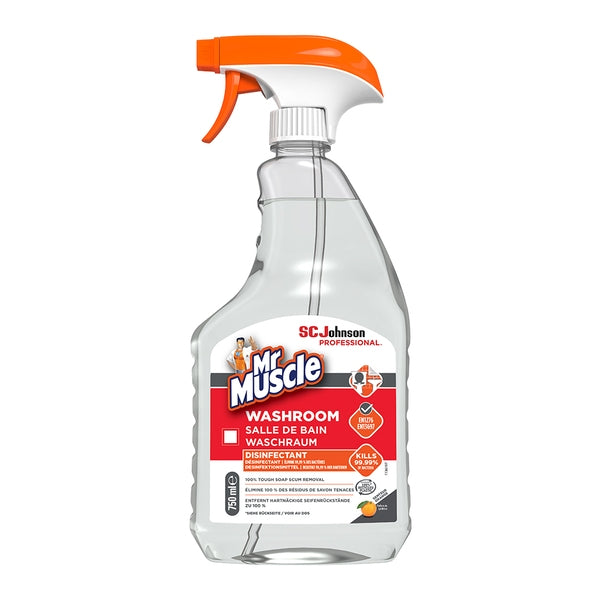 SCJ Mr Muscle Professional Washroom Cleaner 750ML – Indigo Supplies Ltd
