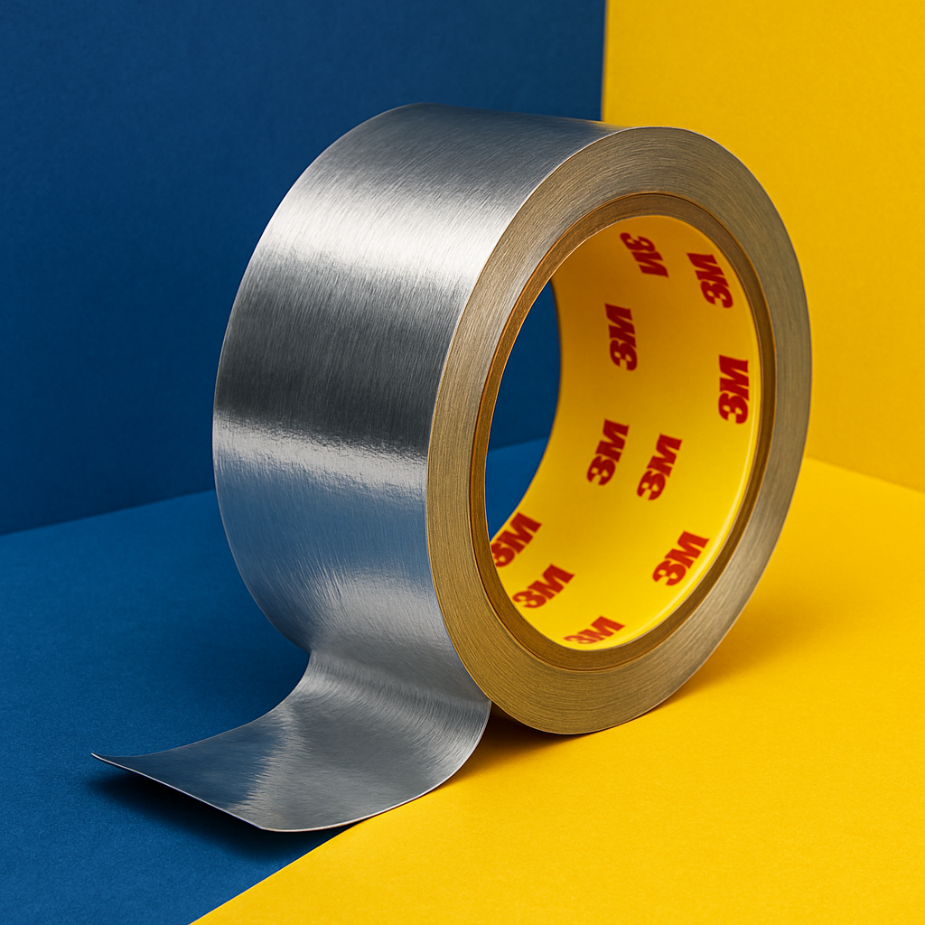 3M 2552 Sound Damping Aliminium Foil Tape 50mm x 33m (5 rolls) – Indigo ...