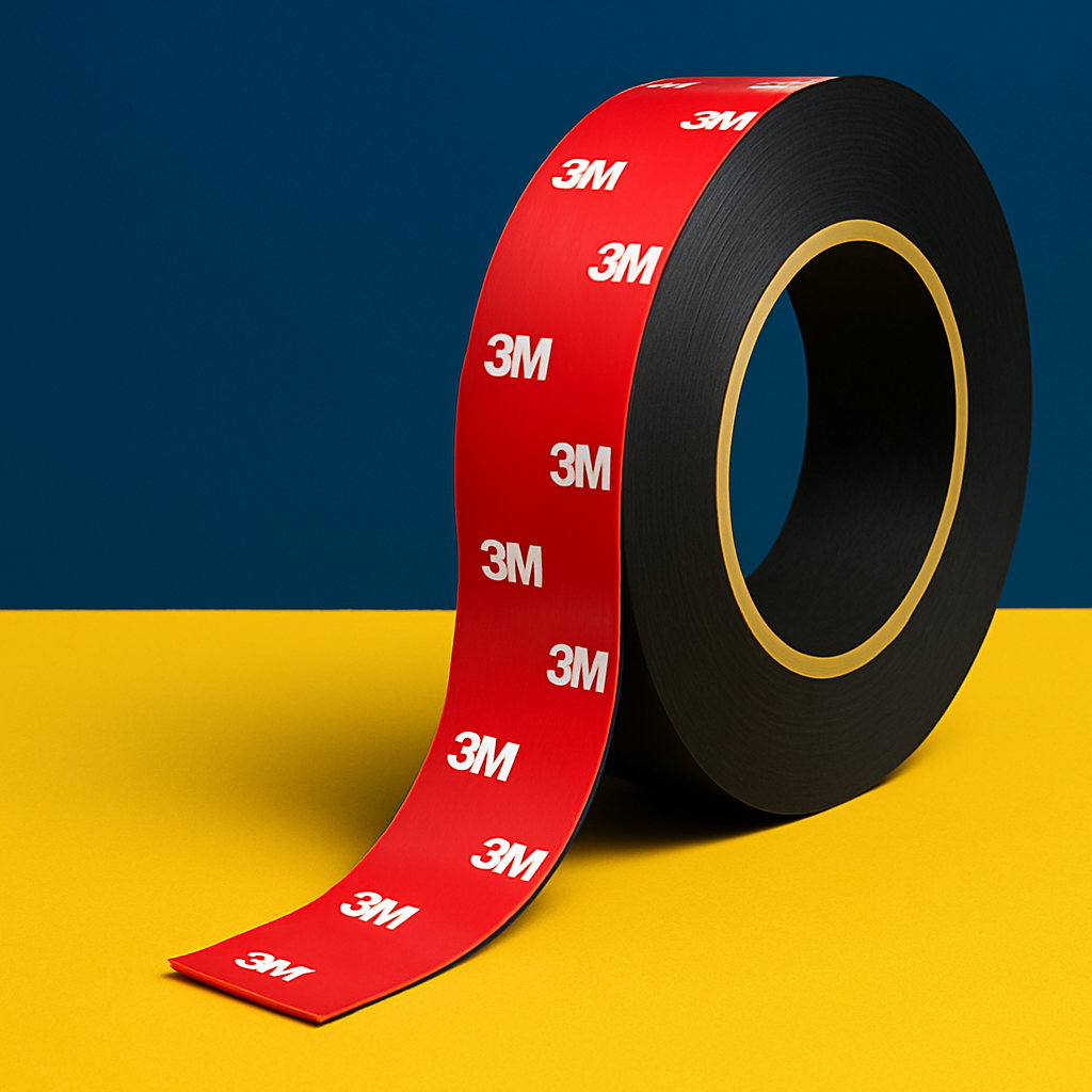 3M 5925F VHB Double Sided Foam Tape Black 25mm x 0.6mm x 33m – Indigo ...