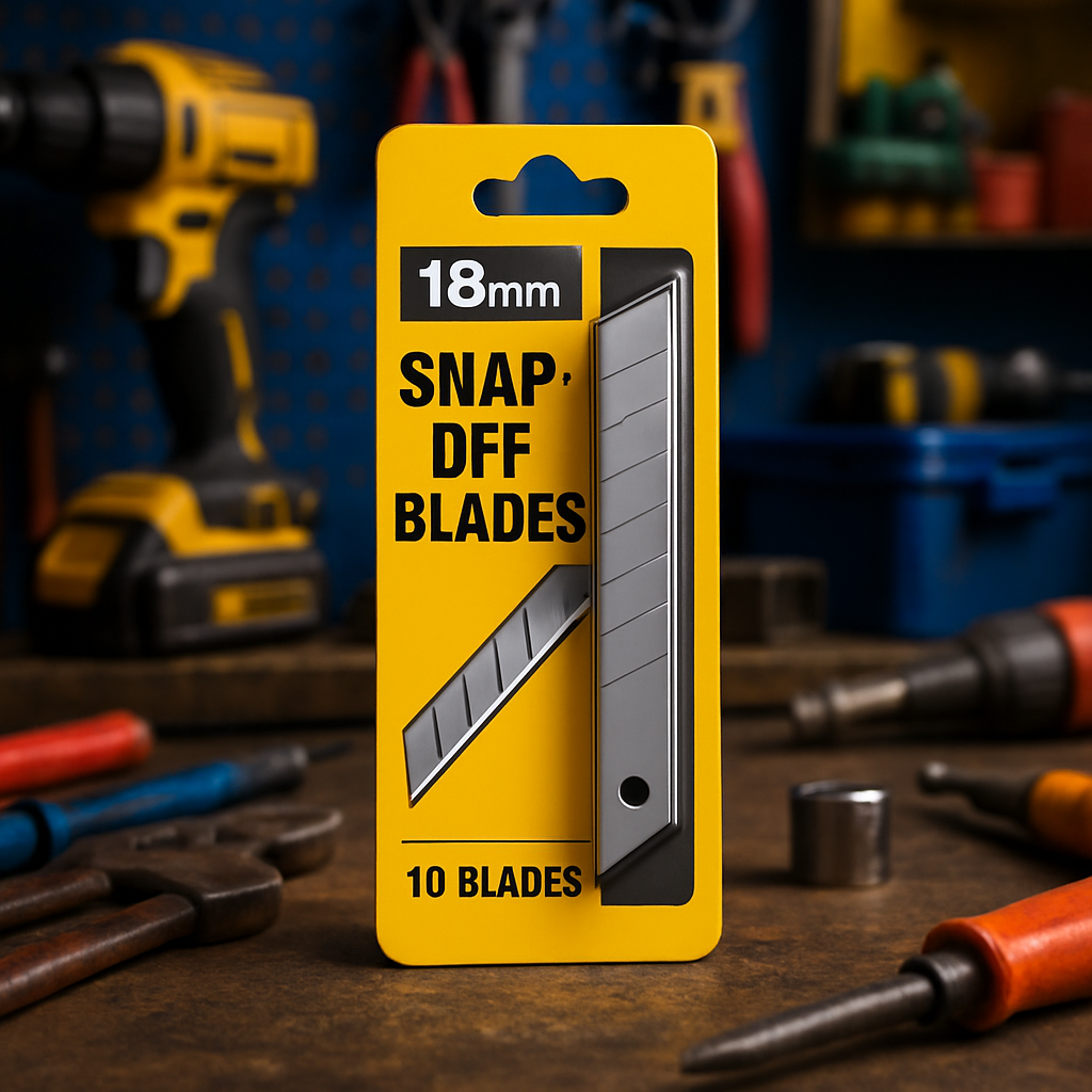 18mm Snap Off Blades – Indigo Supplies Ltd