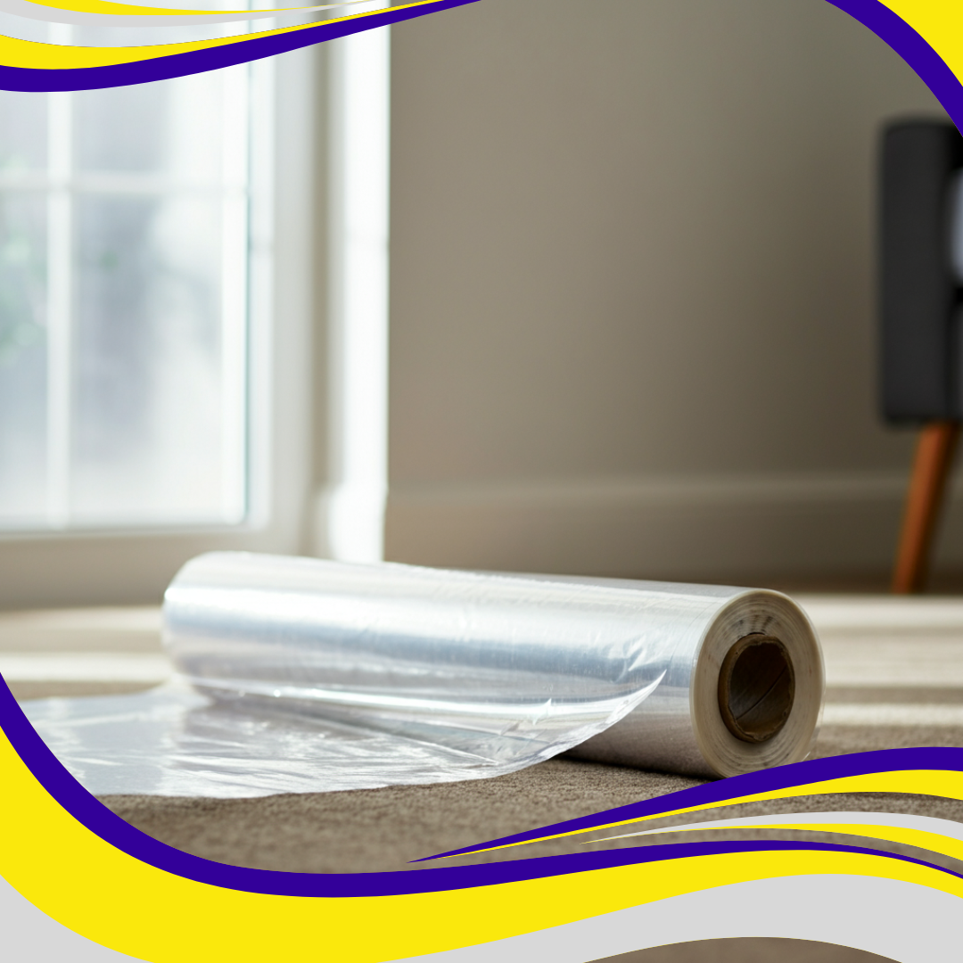 ALLIGATA® Adhesive Carpet Protector Film | Indigo Supplies Ltd