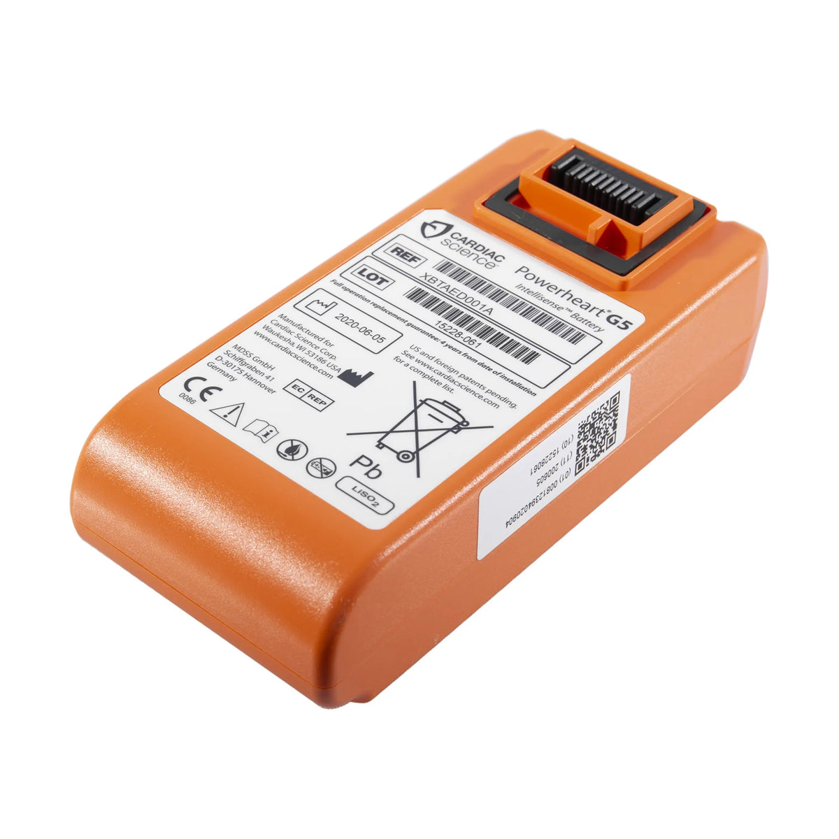 Cardiac Science Powerheart G5 Defibrillator Battery – Indigo Supplies Ltd