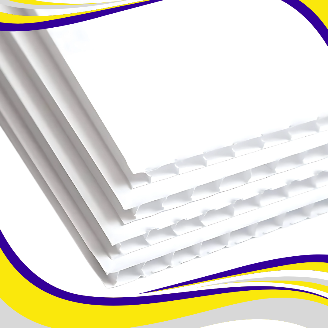 Correx® Corrugated Plastic For Signs & More Heavy Duty 18" x 24" (White ...