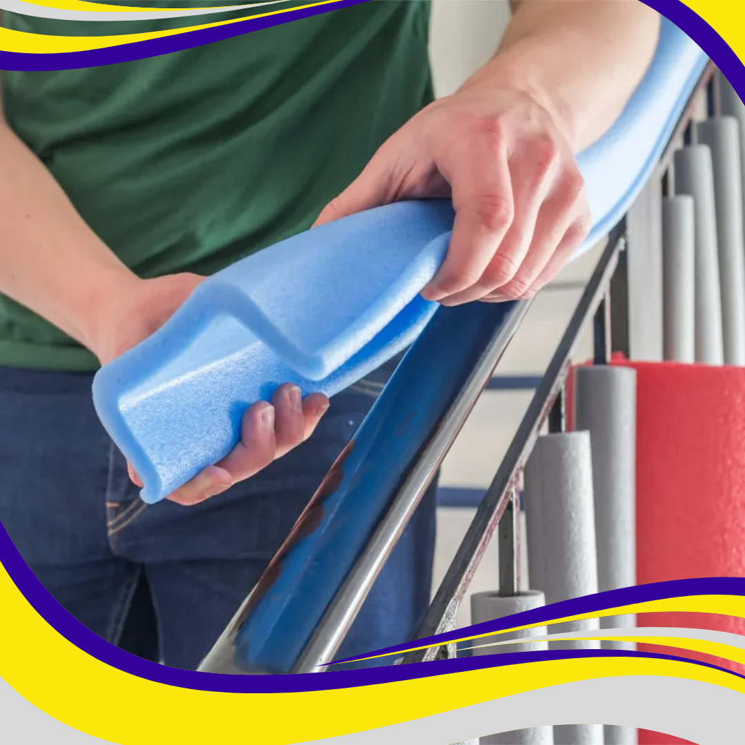 Foam Handrail Protector U – Indigo Supplies Ltd