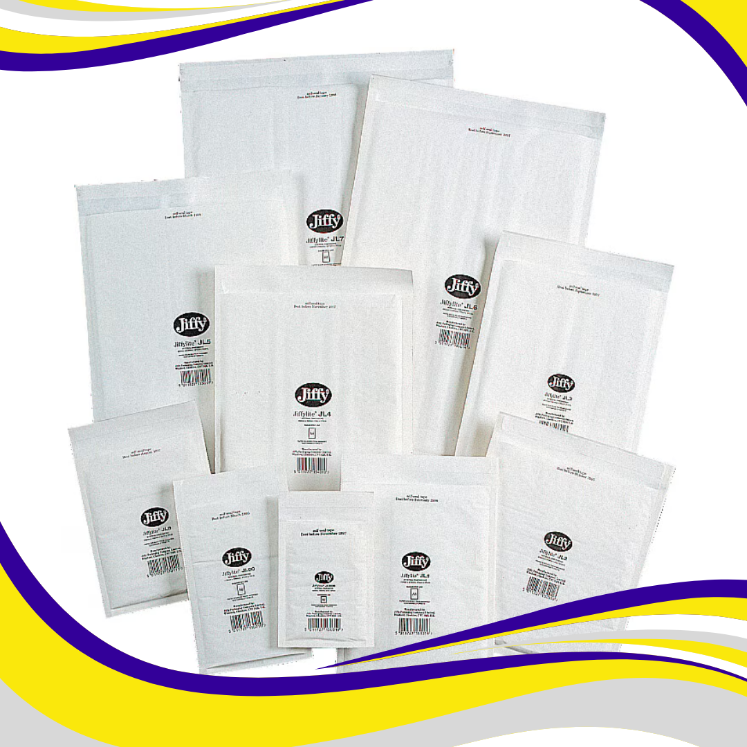 Jiffylite Envelopes – Indigo Supplies Ltd