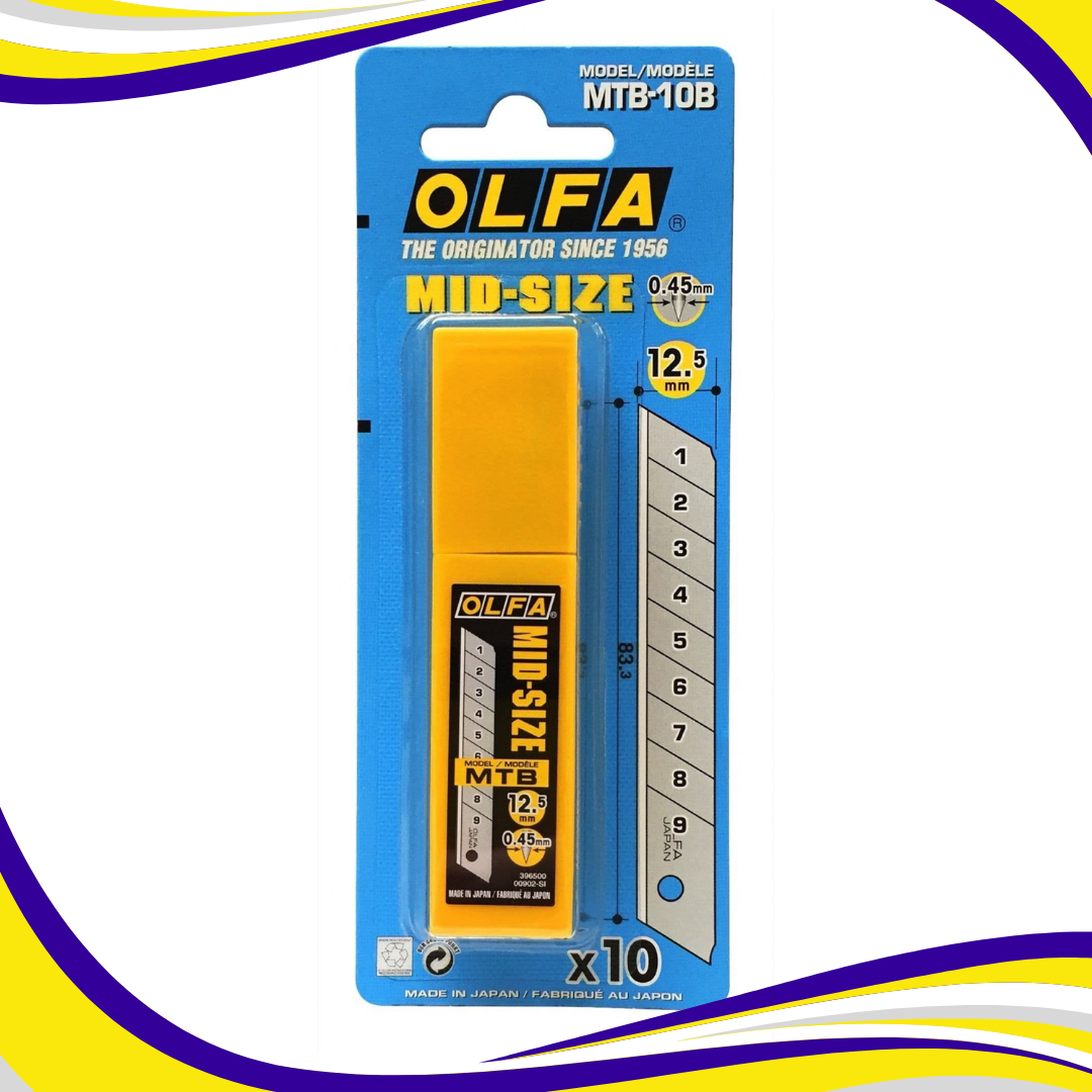 OLFA LB-10 Snap-Off Replacement Blades (Box of 60) – Indigo Supplies Ltd