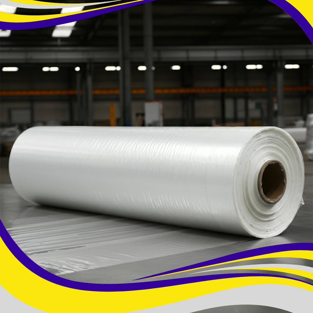 Polythene Sheeting Roll PolyMAX Clear | Indigo Supplies Ltd