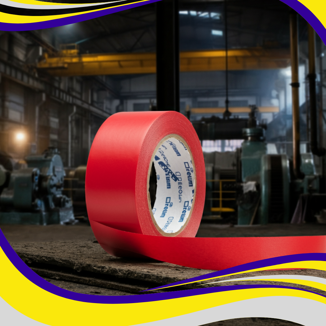 Gaffer Tape Adhesive Red | Indigo Supplies Ltd
